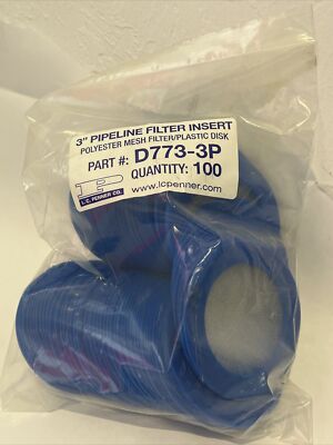 LC Penner Pipeline Filters D773-3P Size 3” Quantity 100 New | eBay