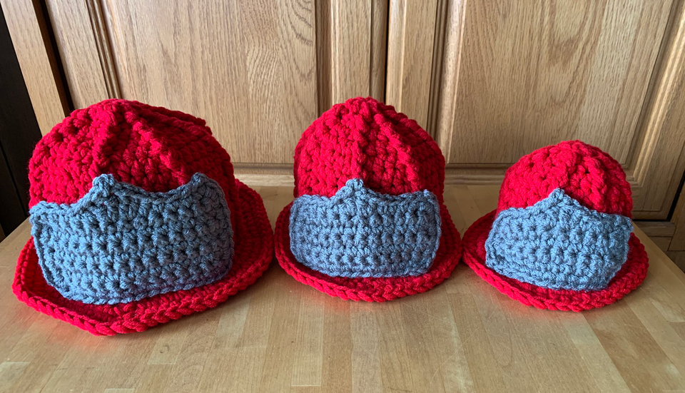 Kids Fireman Helmet Fun Photo Prop ~ Newborn - Child Custom Badge ...