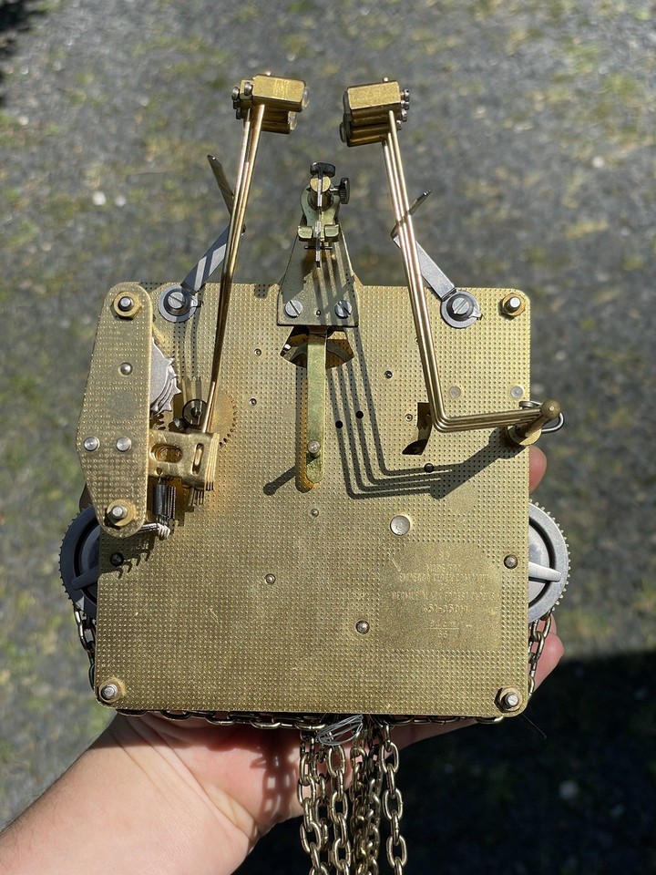 Hermle Black Forest Grandfather Clock Movement 451-050H 94 cm Emperor ...