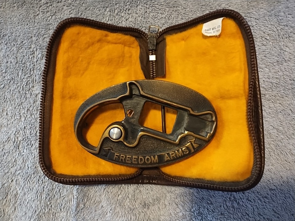 Freedom Arms Mini Revolver Belt Buckle With Pouch | eBay
