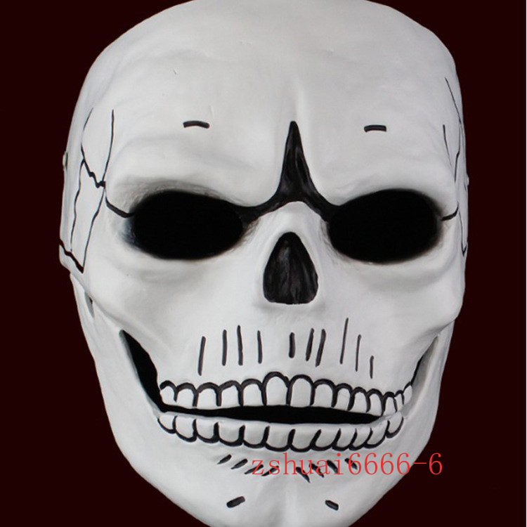 James Bond 007 Spectre Mask Resin Skull Skeleton Mask Halloween Cosplay ...