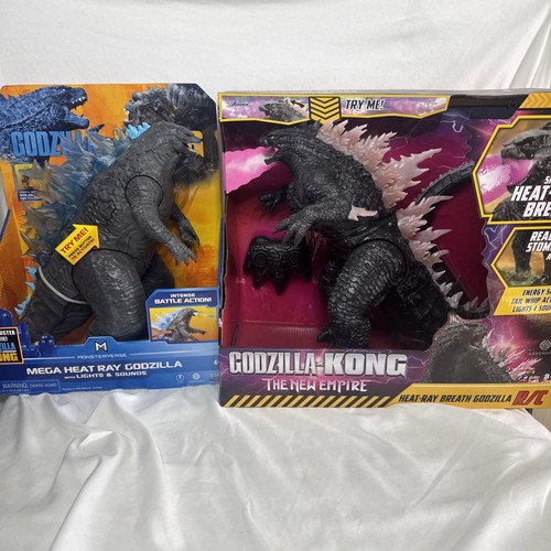Godzilla & Godzilla Evolved Light Up Figures. Brand NEW! | eBay