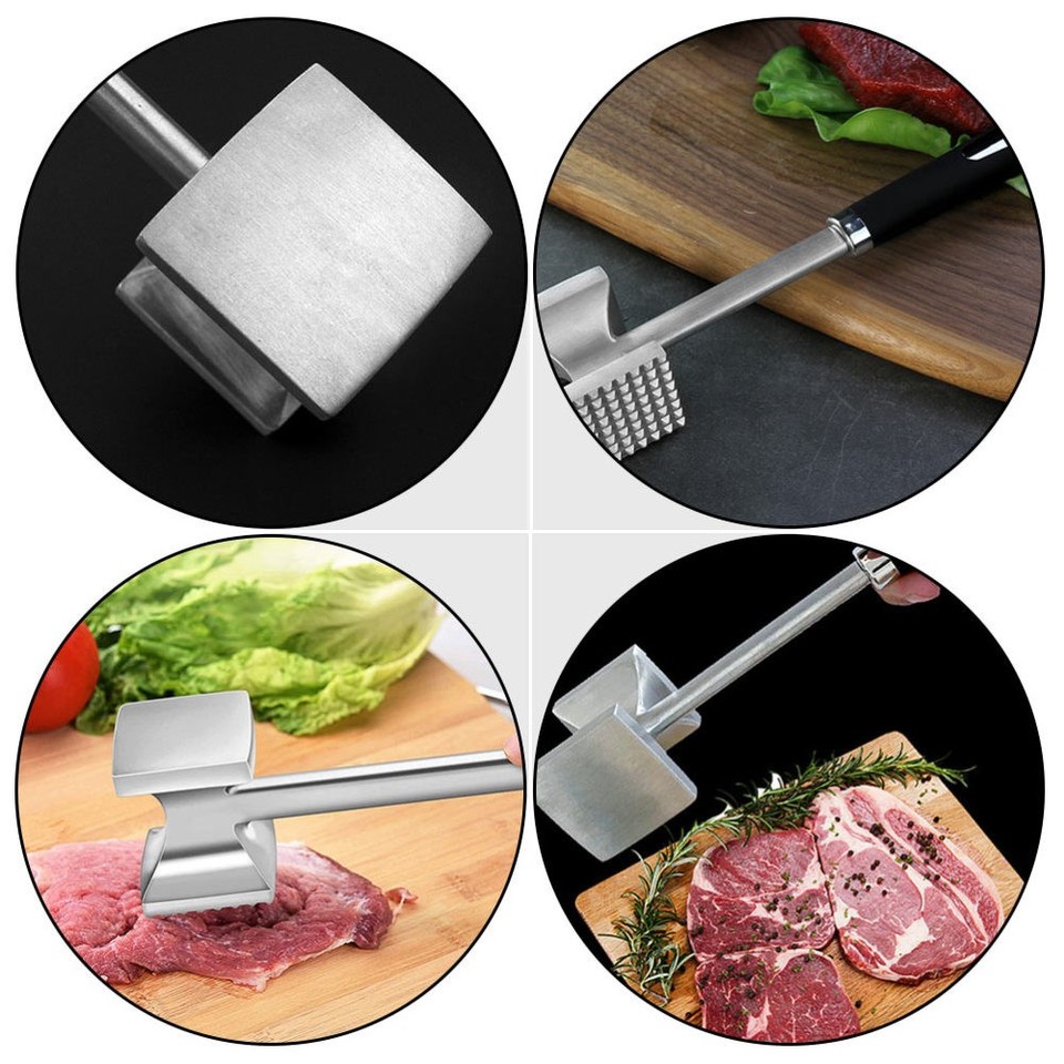 Meat Tenderizer Food Mallet Pounder Hammer for Hammering Steak Tools | eBay