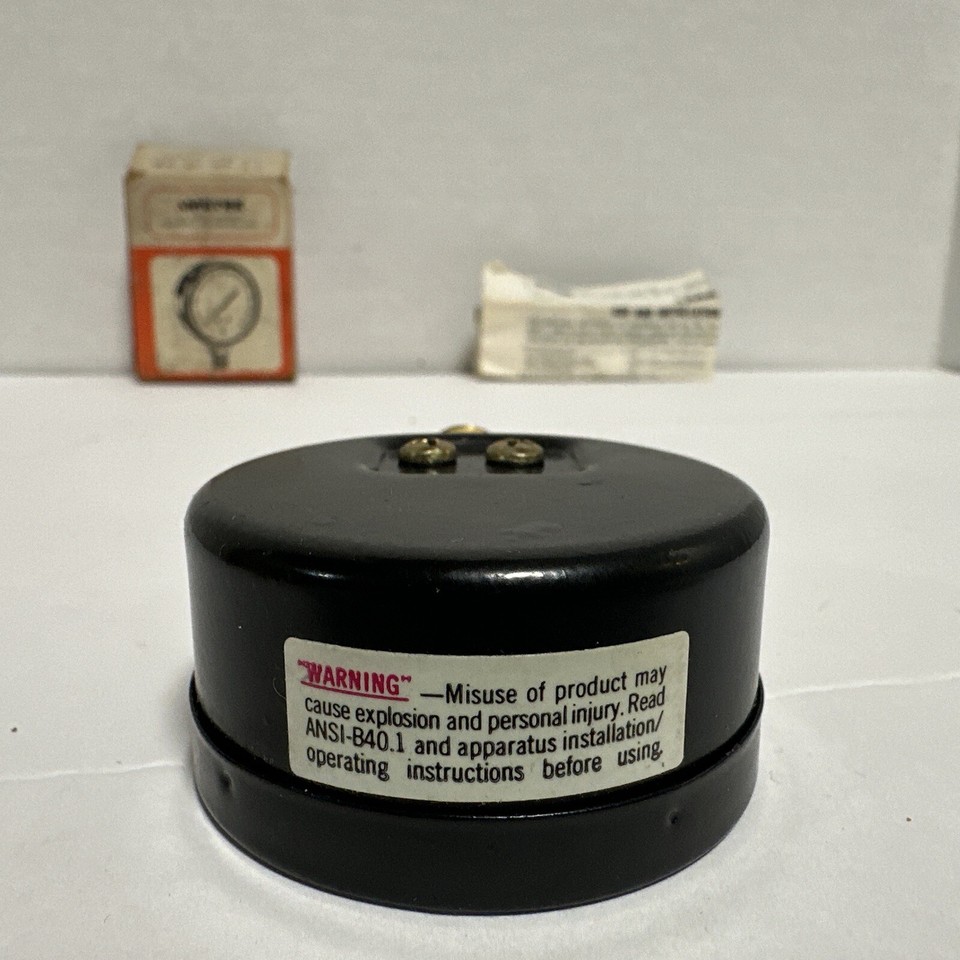 ametek pressure gauge 2” Face 0 To 100 PSI BU-2457-J NOS | eBay