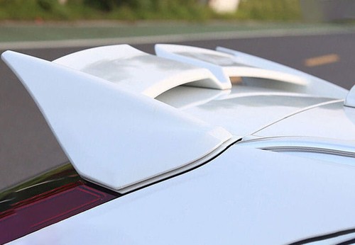 Fit For Volvo XC60 2018-2022 2023 Bright White Rear Trunk Spoiler Wing ...