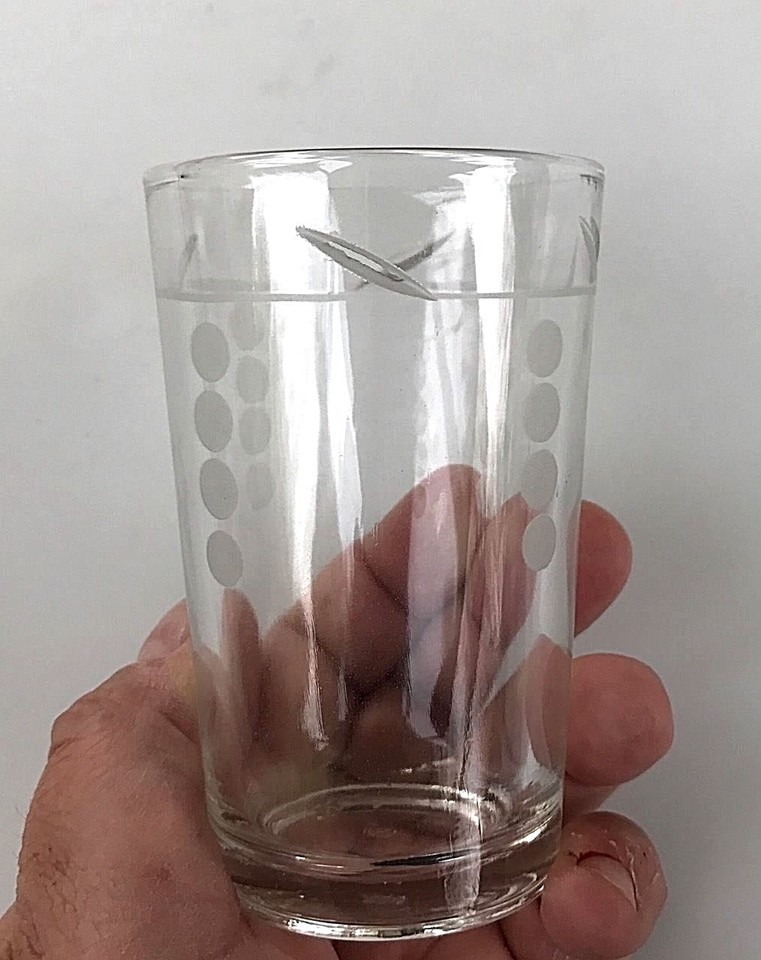 1 DRIBBLE WATER GLASS Real Drinking Gag Prank Practical Joke Trick Cup ...