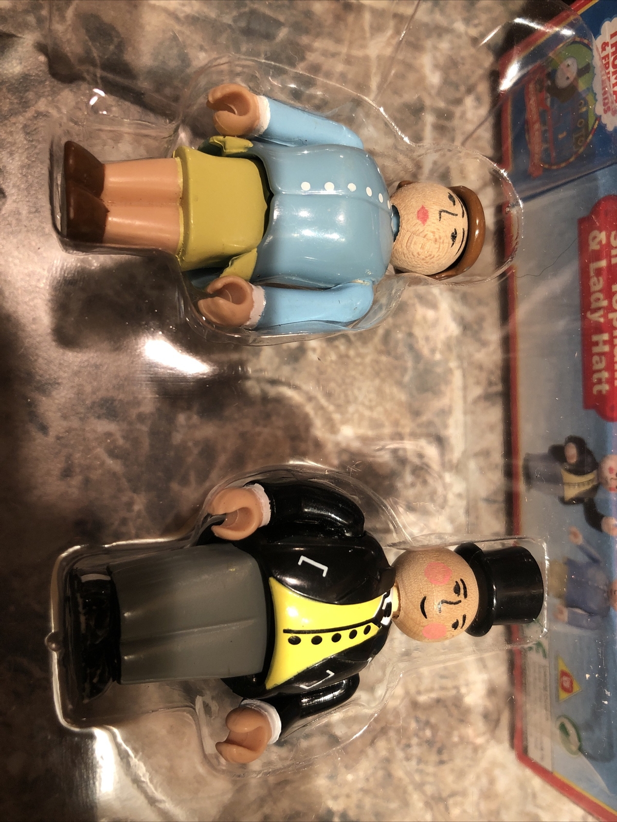 SIR TOPHAM & LADY HATT Articulated Figures NEW Thomas Wooden Railway ...