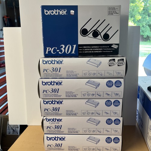 Brother PC-301 Printing Cartridge Genuine New OEM Fax-750 -770- 775 Lot ...
