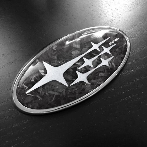 2022+ SUBARU OUTBACK 3D BADGE STICKER - FORGED CARBON PATTERN 3PCS. | eBay