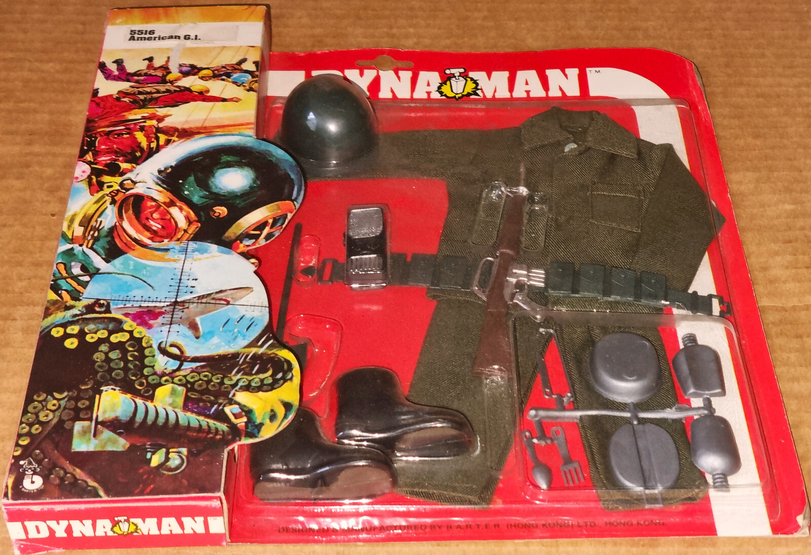 Dynaman Gi Joe Knock off k/o Barter Toys 12" US SOLDIER Action Man ...