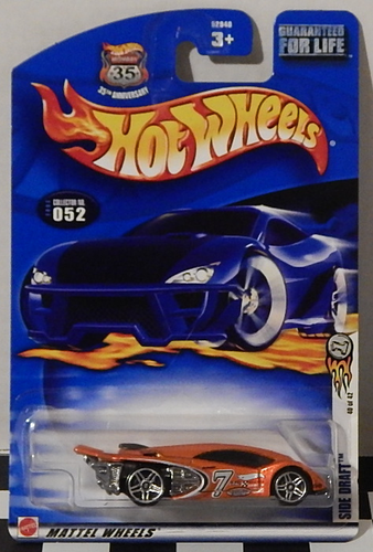 Side Draft Race Car 2002-052 Hot Wheels First Editions Card Variant | eBay