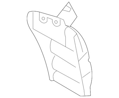 Genuine Mitsubishi Splash Shield 5370A757 | eBay