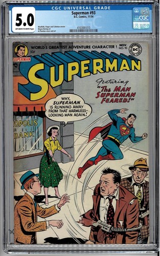 Superman #93 DC Comics 1954 CGC 5.0 | eBay