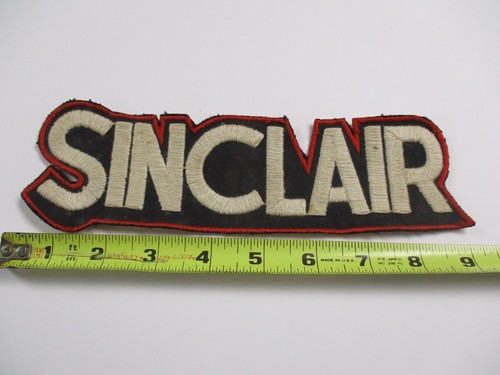 VINTAGE SINCLAIR OIL - GASOLENE CLOTH UNIFORM-JACKET PATCH | eBay