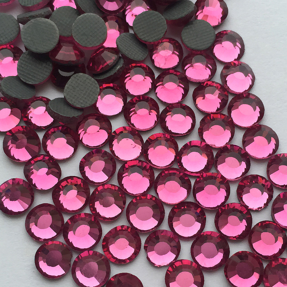 1440 pcs DMC Iron On Hotfix Crystal Rhinestones Colors SS6 SS10 SS16 ...