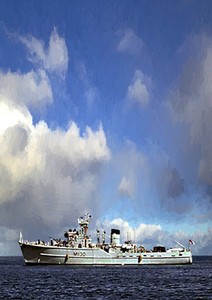 HMS HIGHBURTON - LIMITED EDITION ART (25) | eBay