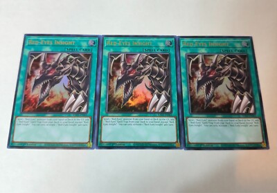 yugioh red-eyes insight ultra rare 3x ra03-en061 ra03 | eBay