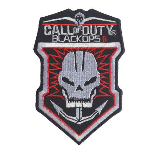 CALL OF DUTY BLACKOPS ARMY 3D TACTICAL PATCHES EMBROIDERED HOOK PATCH ...