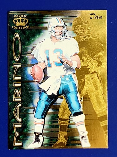 Dan Marino 1997 Pacific Card Supial w Isaac Bruce Mini Rookie Inside ...