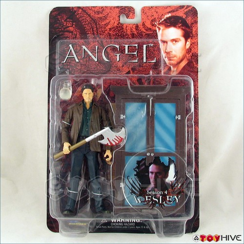 Angel Season 4 Wesley figure with bloody axe | eBay