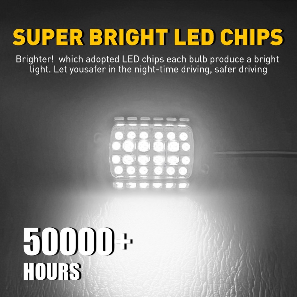 Red/Blue White LED Rock Lights 8/12/16/20 Pods Underbody Glow Lamp for ...