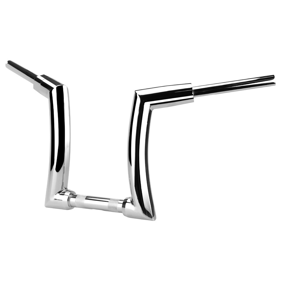 Chrome 12'' Rise 2" Ape Hanger Handlebar For Harley Touring Fatboy ...