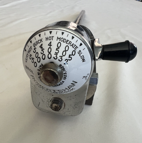 Vintage Robertshaw Model K Gas Thermostat 250-550 F Kitchen Heater ...