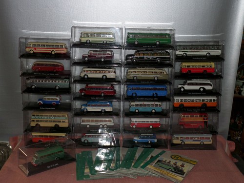 Atlas Bus Collection Sammlung Auswahl 1:72 mit Heft Mercedes IFA Tatra ...