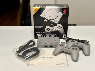 Sony PlayStation Classic Gray Console SCPH-1000R / 3003868 - 20 GAMES ...