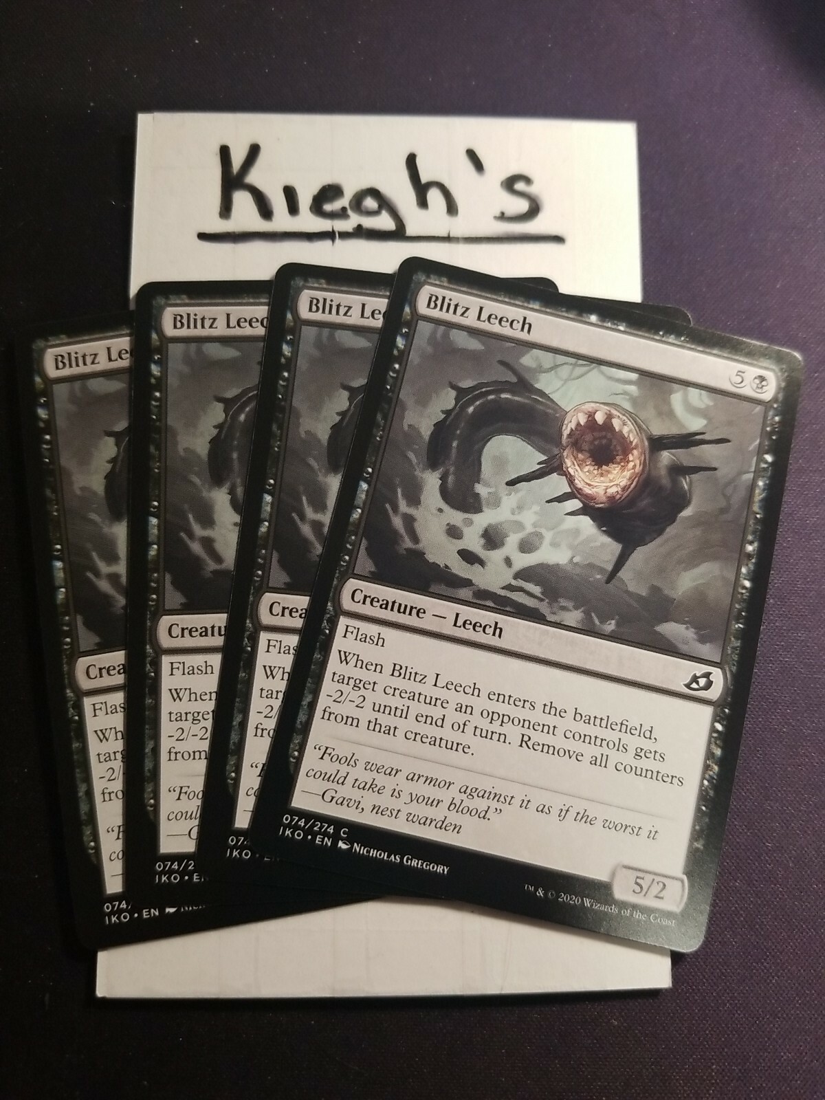 Mtg Blitz Leech x4 | eBay