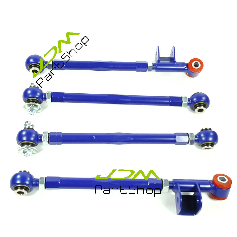Front Rear Lateral Trailing Control Arms for Subaru Impreza WRX STi GD ...