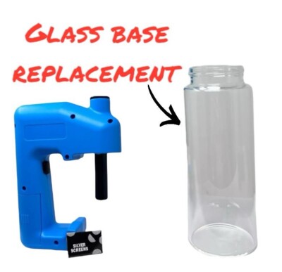 GLASS BASE ONLY for Electric Power Bubbler Battery Operated Bong Water ...