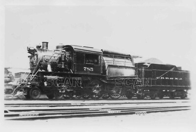 9G900A RP 1940s CRR CNJ CENTRAL RAILROAD OF NEW JERSEY 4-6-0 CAMELBACK LOCO #785 | eBay