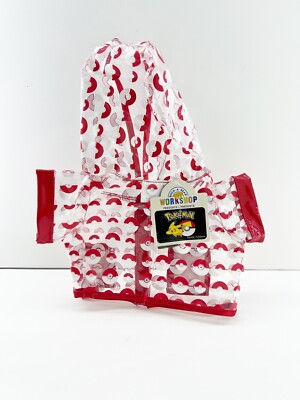 NEW! Build-a-Bear Pokémon Squirtle Rain Coat Pokemon Clothes Build A ...