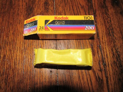 Kodak Gold 110 Film 24 Exp. Cartridge ISO 200/24 EXPIRED 01/1997 Sealed | eBay