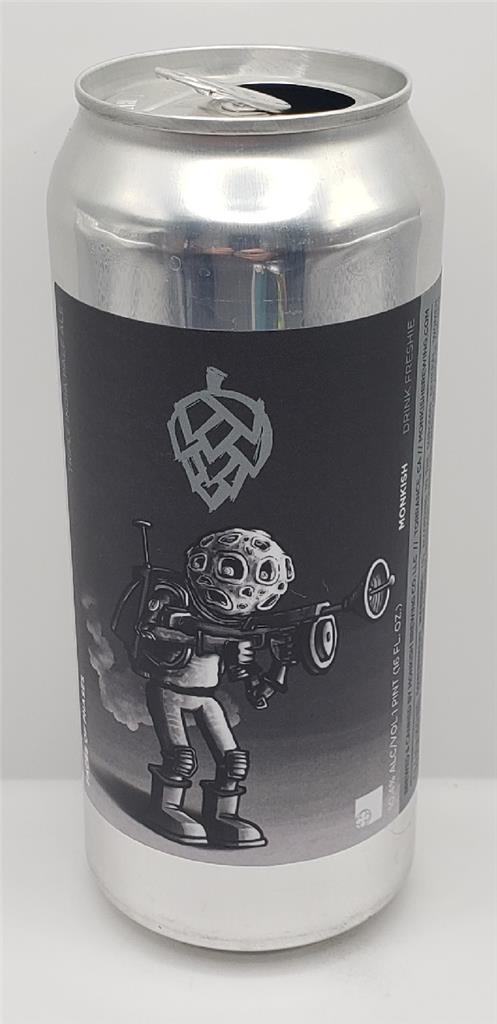 Craft Beer Can Monkish Brewing Company Faces of Phases Triple India ...