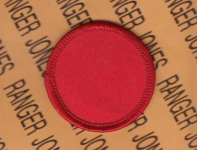 US Army Recruiting Command badge RED pocket disc patch m/e | eBay
