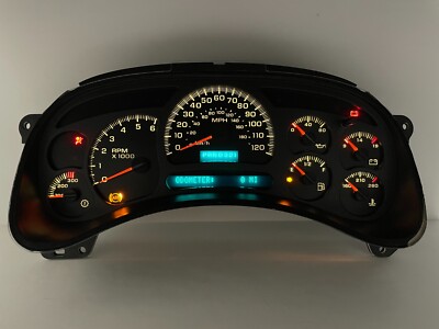 03-05 Silverado Tahoe Speedometer Gauge Cluster w/ Trans Temp REBUILT ...