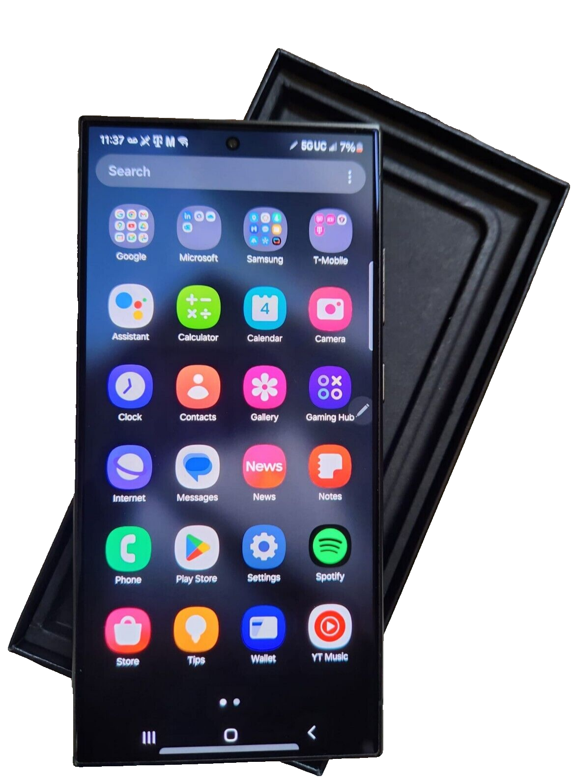 Samsung Galaxy S24 Ultra-256GB Blak (Metro Pca/T-Mobile)(Dual SIM)Chk ...