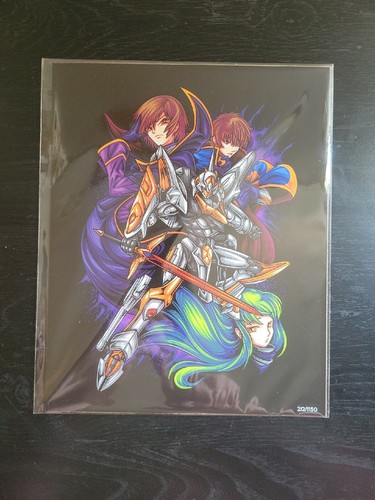 BAM! Box Anime: Code Geass Art Print By Artist Fujhine 212/1150 Low ...