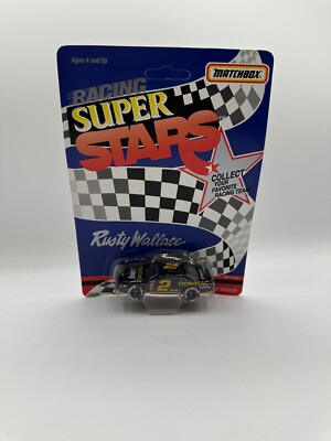 Rusty Wallace #2 Matchbox Racing Super Stars Pontiac 1:64 Scale | eBay