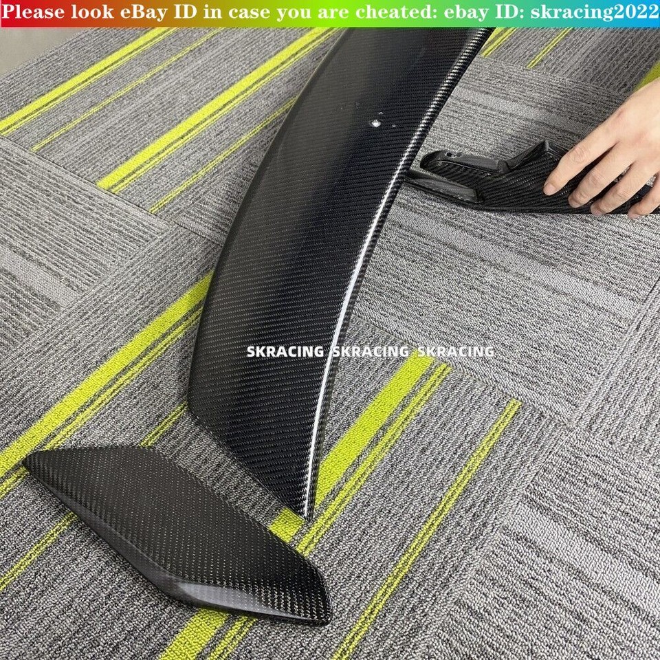For Lexus RC200t RC300 RC350 F-Sport Carbon Fiber Rear Trunk Spoiler ...