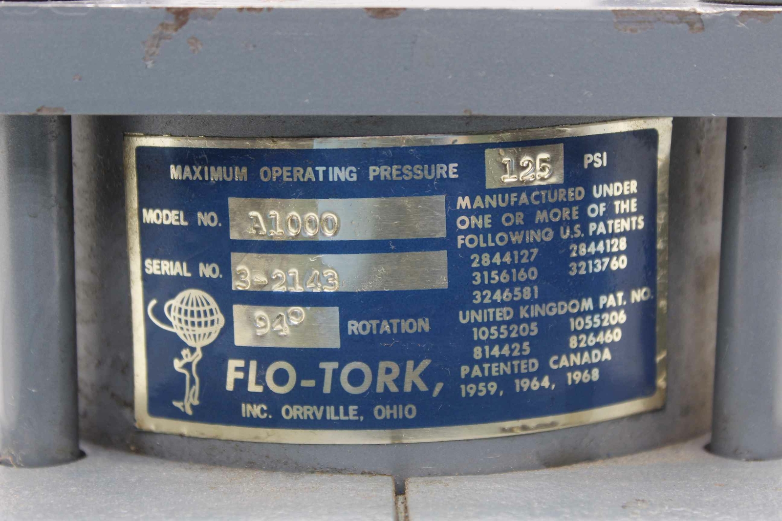 Flo-Tork A1000 Valve Actuator 1" Shaft Bore | eBay