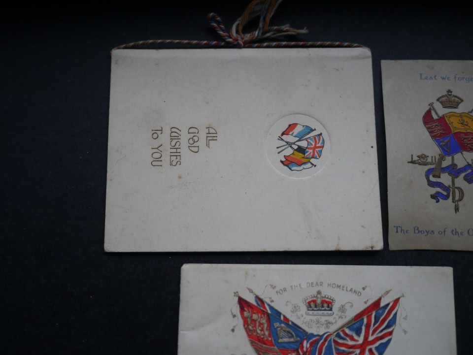 Vintage Christmas cards WW1 military | eBay UK