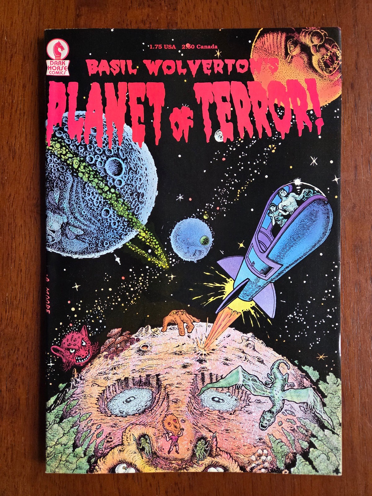 Basil Wolverton's Planet of Terror #1 (1987 Dark Horse) VF | eBay