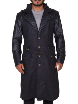 New Black Assassins Creed Syndicate Jacob Frye Coat | eBay