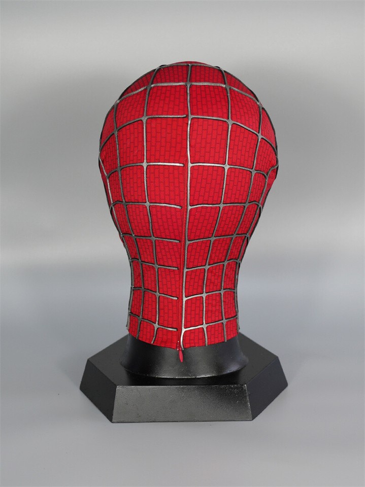 Marvel Comics Spider-man Cosplay Props Handmade Mask Headwear Wearable ...