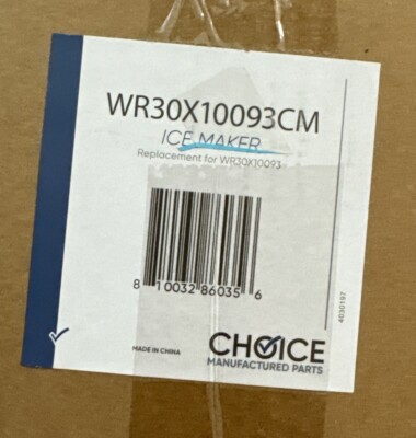 WR30X10093 CM Refrigerator Icemaker Kit | eBay