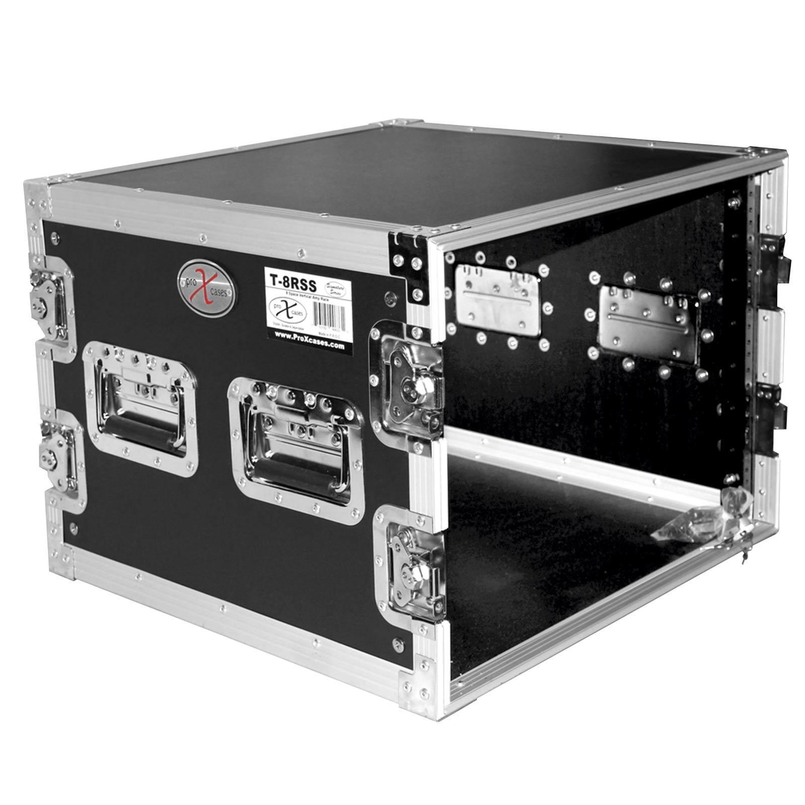 ProX T-8RSS 8U Space Amp Rack Mount ATA Flight Case 19" Depth idjnow ...