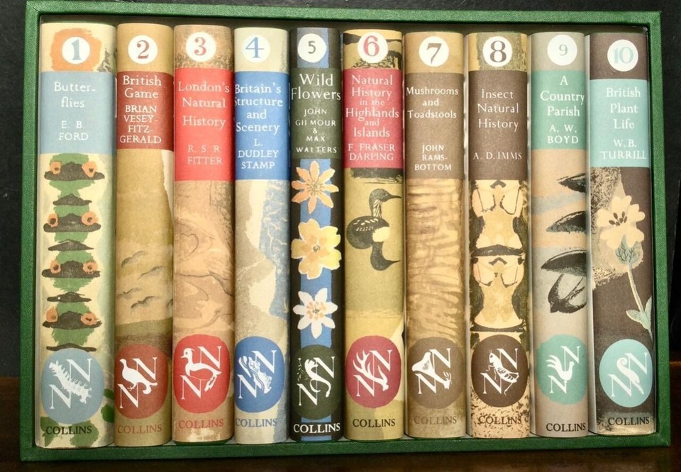 The New Naturalists Volumes 1-10 Facsimile Edition Boxed Set | eBay